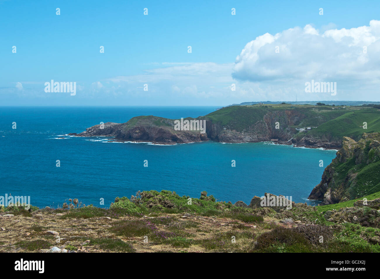 Plémont beach, Jersey, Channel Islands Stock Photo - Alamy