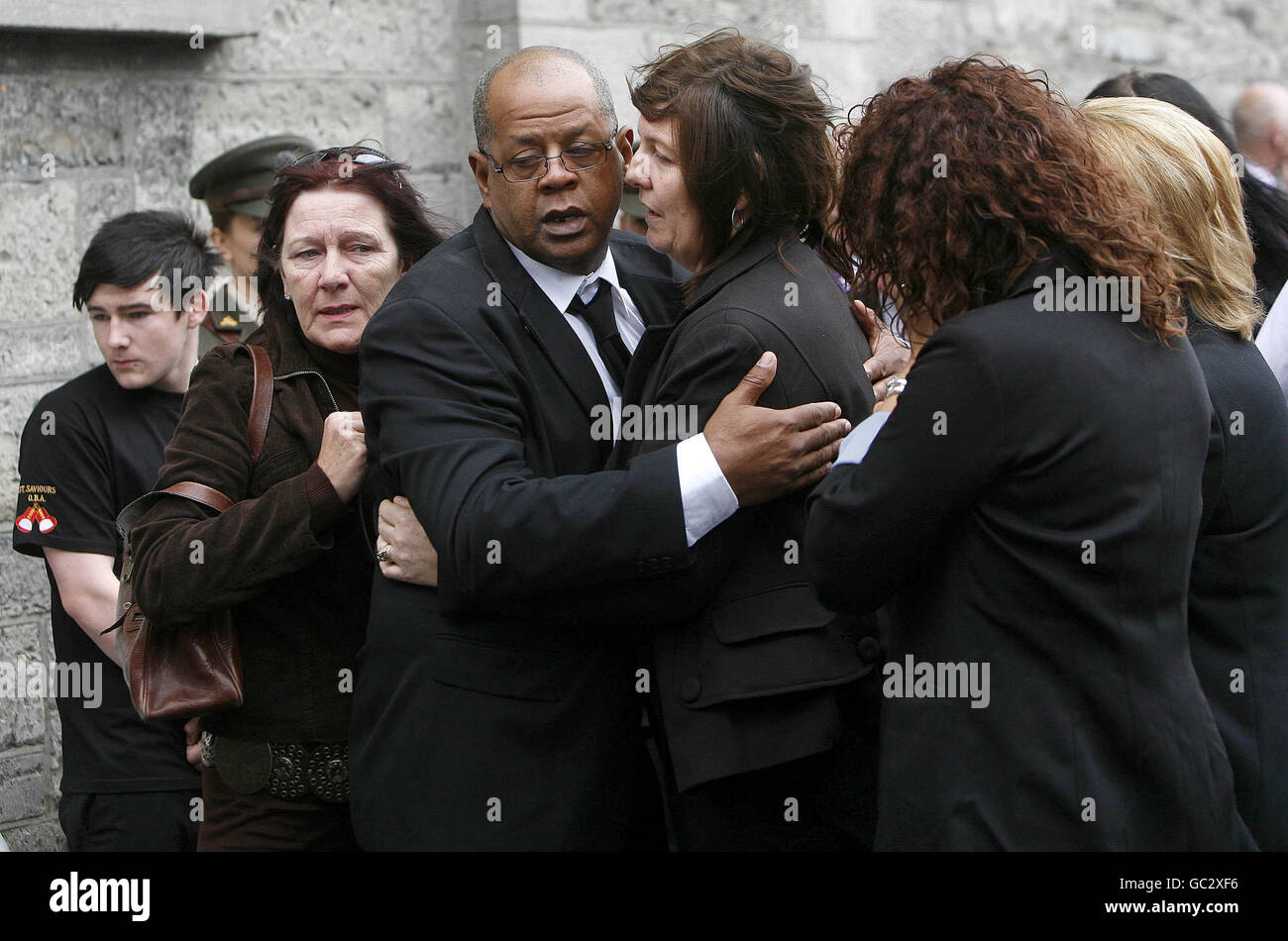 Darren sutherland funeral hi-res stock photography and images - Alamy