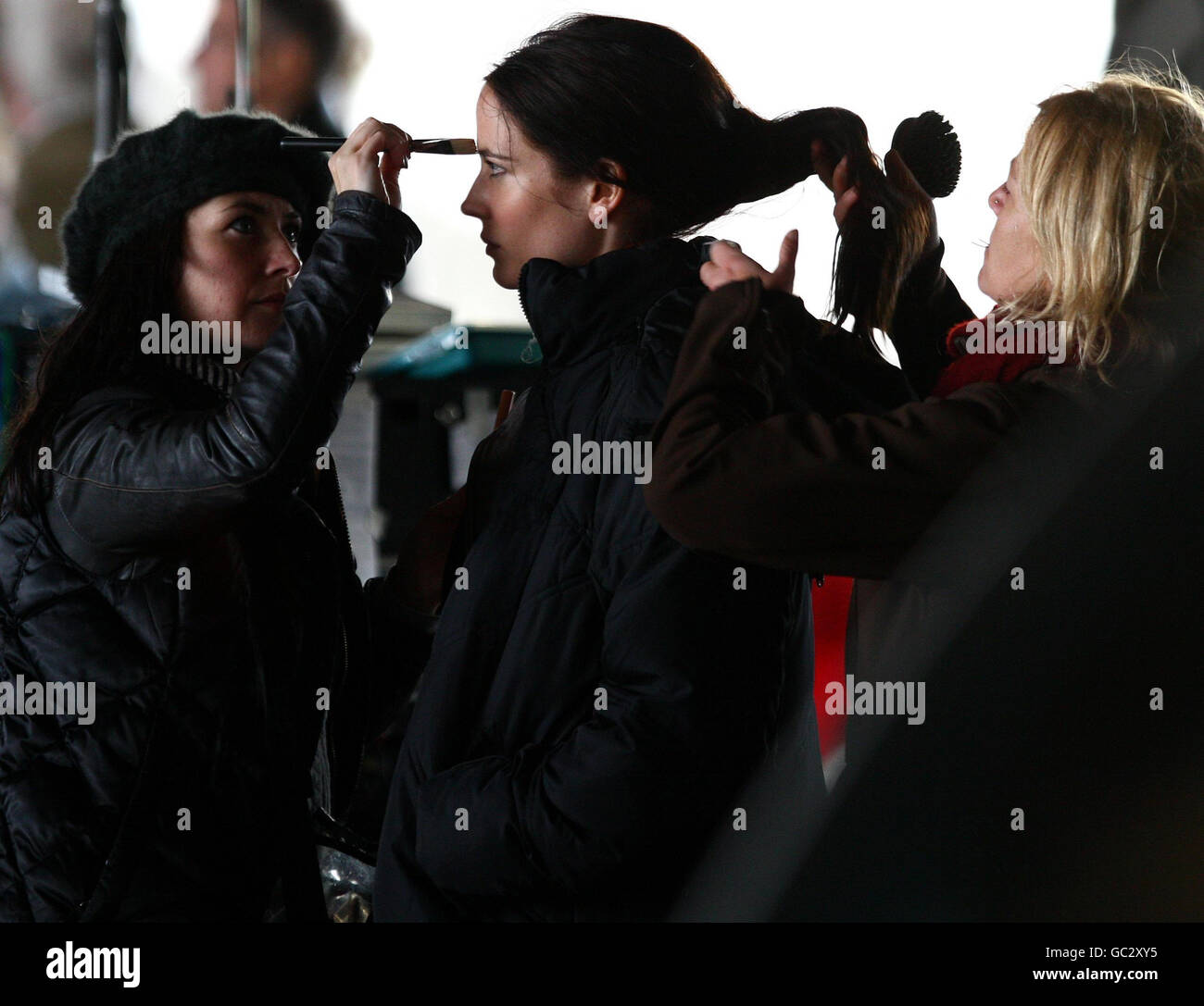 Filming of 'The Last Word' Stock Photo - Alamy