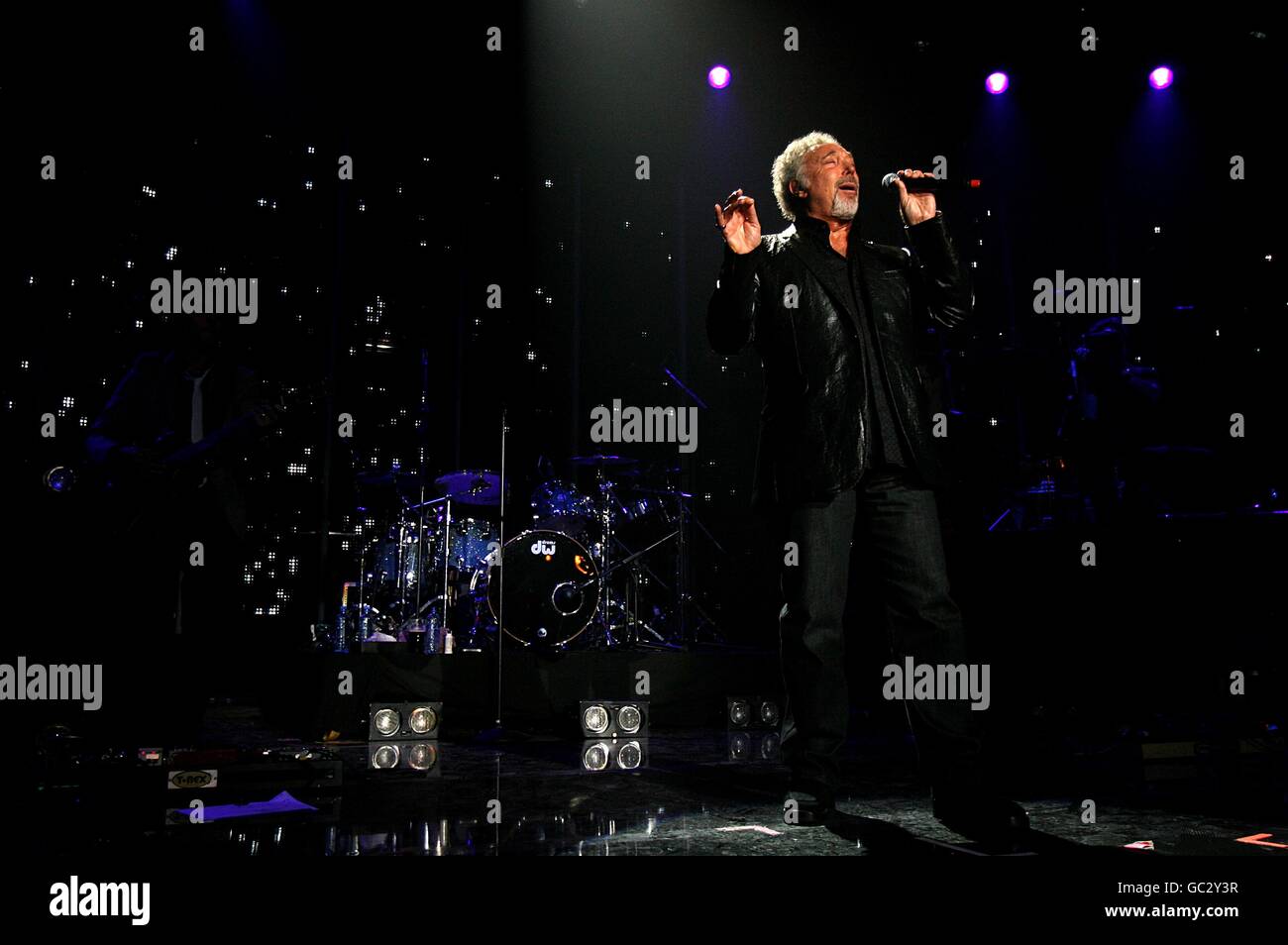 Tom Jones performing at the 250th Anniversary of Guinness Concert, at ...