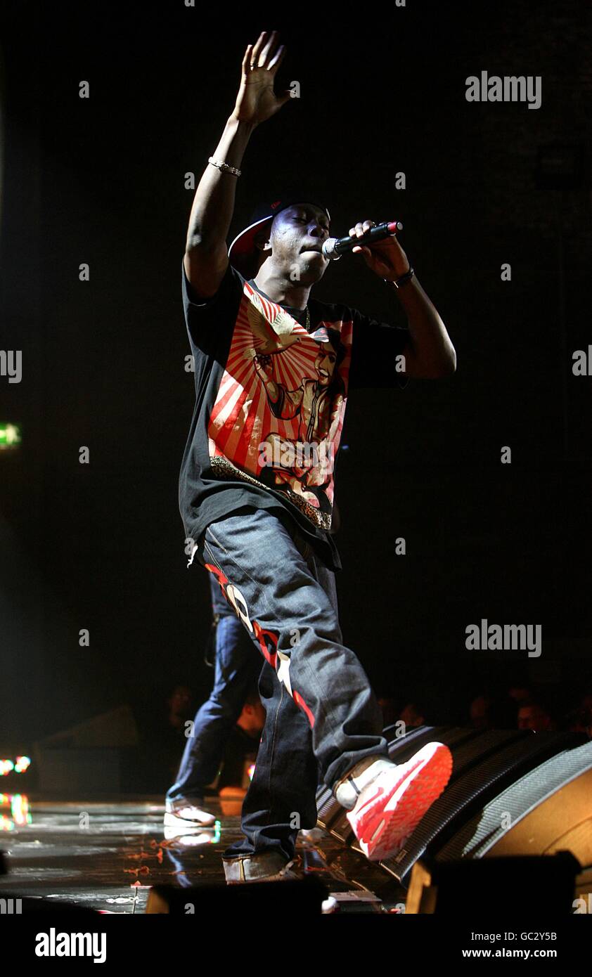 Dizzee rascal performing 250th anniversary guinness concert hi-res ...