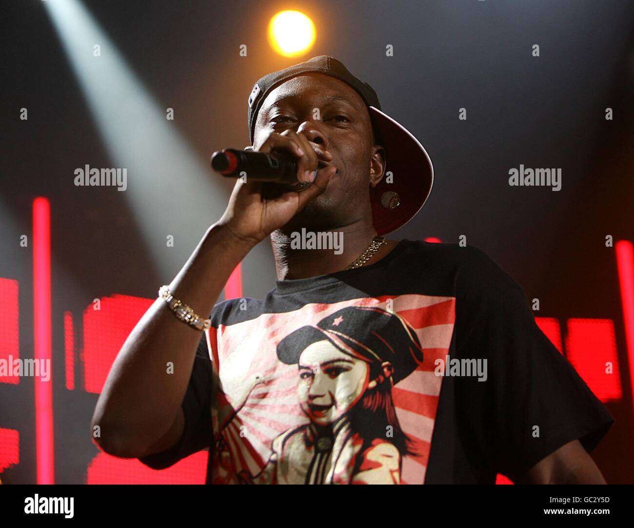 Dizzee Rascal performing at the 250th Anniversary of Guinness Concert ...