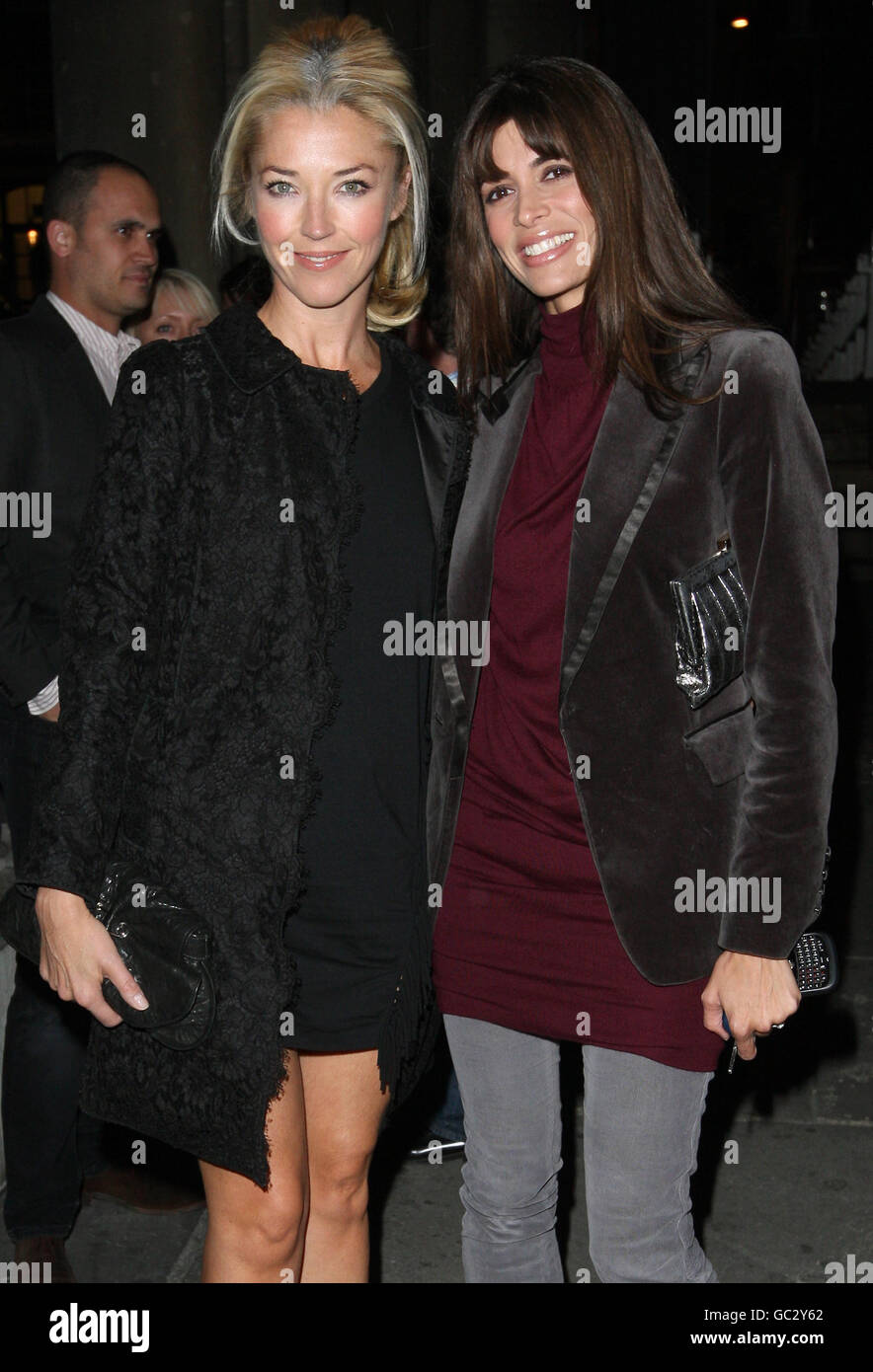 Tamara Beckwith (left) and Lisa B arrive at 6 Burlington Gardens, in ...