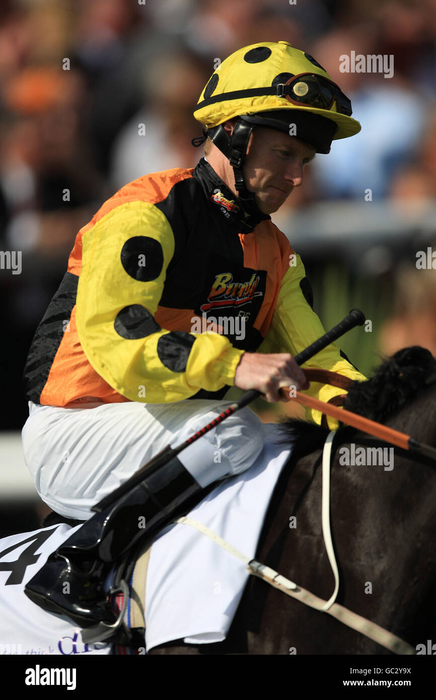 Jockey joe fanning at doncaster races hi-res stock photography and ...