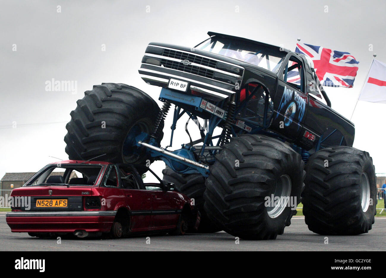 Driving smaller wheels hi-res stock photography and images - Alamy