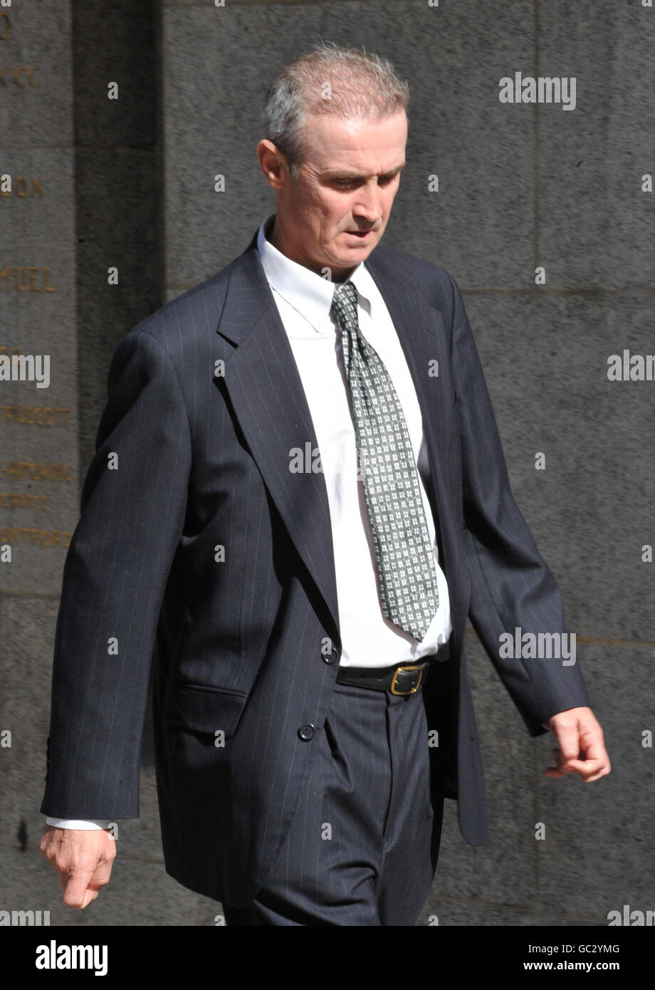 Patrick McAdam arrives at the Old Bailey in London, to give evidence in ...