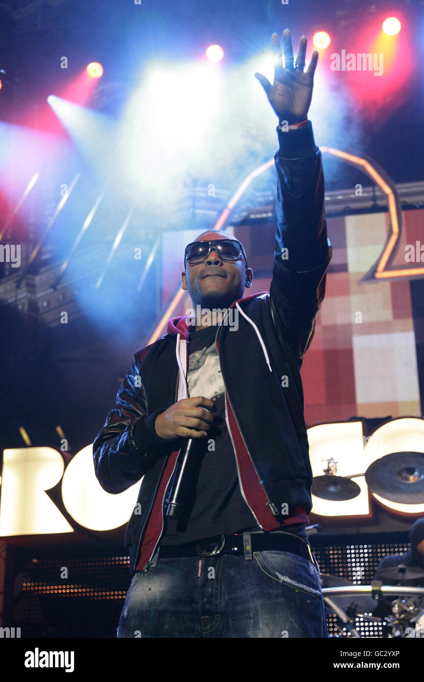 Orange Rock Corps concert - London Stock Photo - Alamy