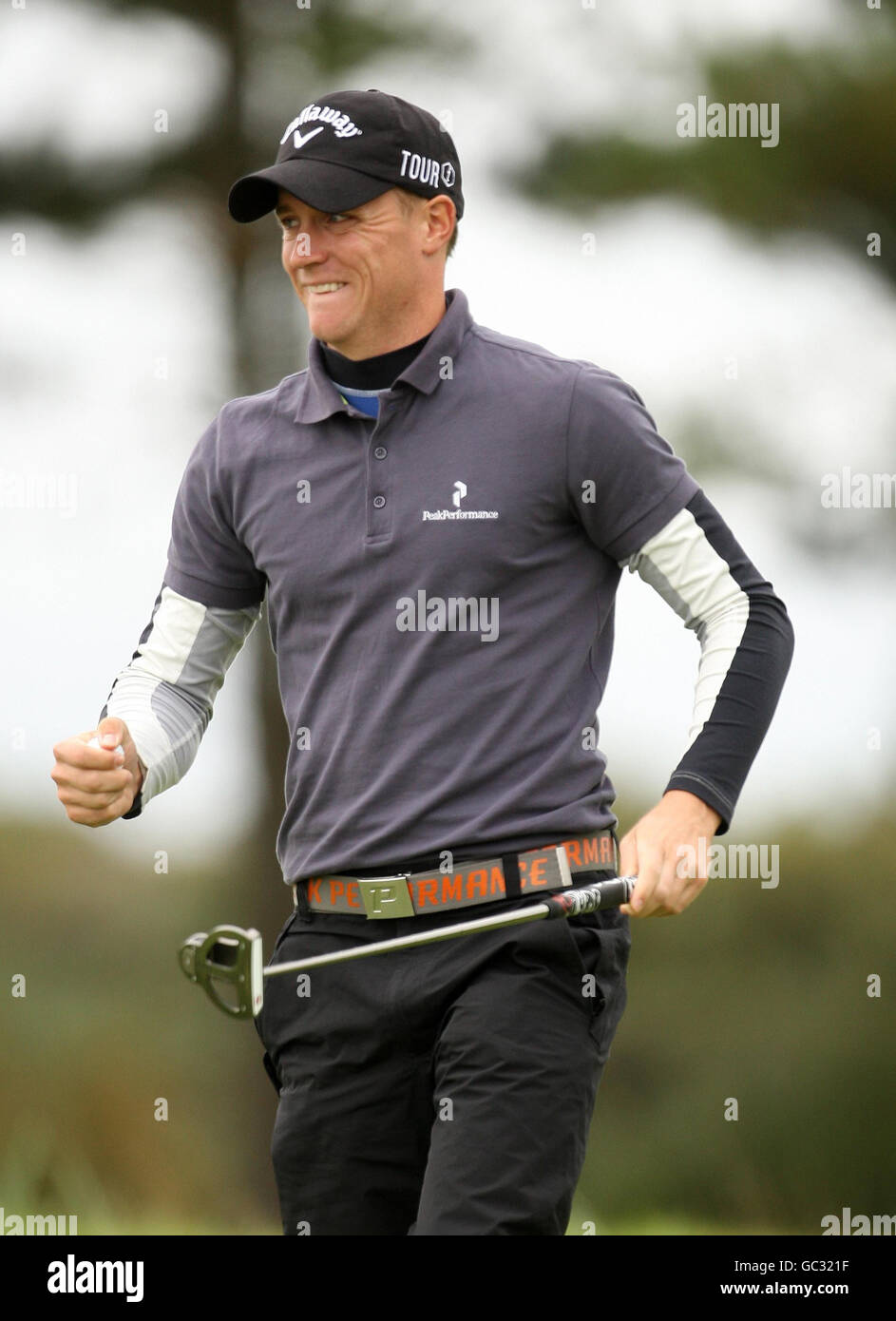 Golf - Alfred Dunhill Links Championship - Day Two - St Andrews Stock ...