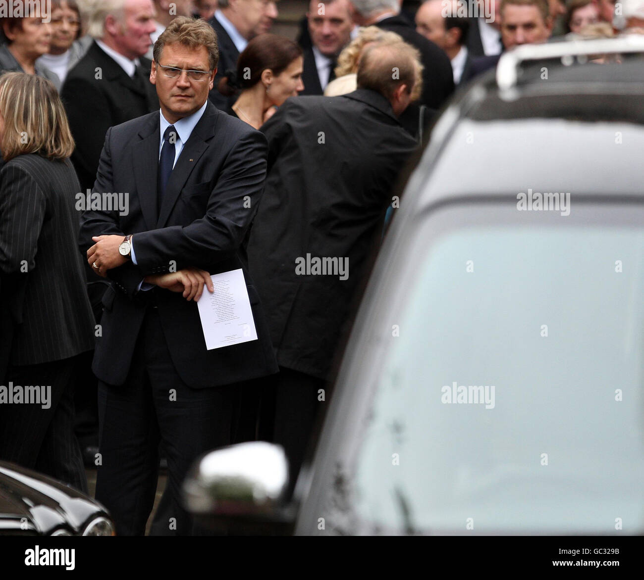 David Will funeral Stock Photo - Alamy