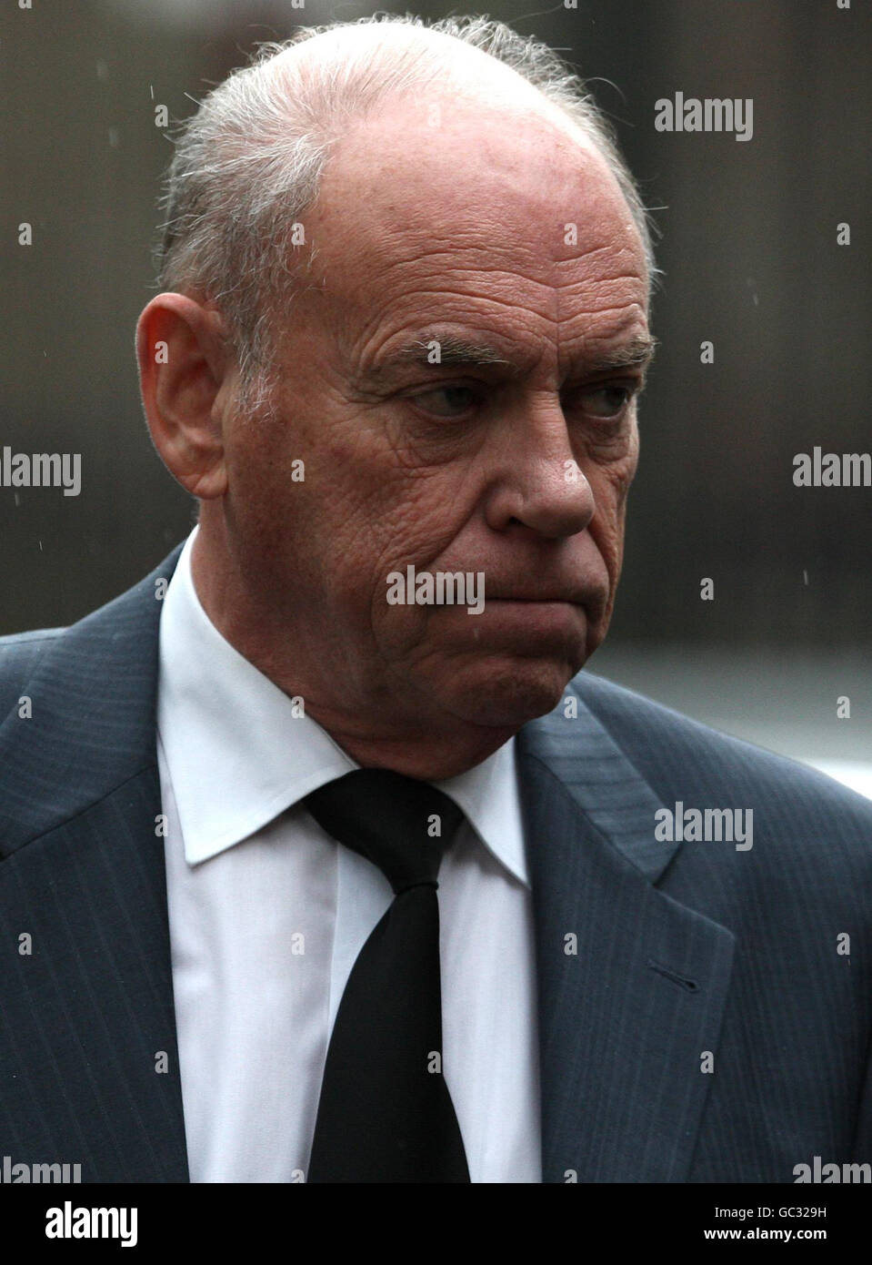 SFA president George Peat at the funeral of former Fifa vice-president ...