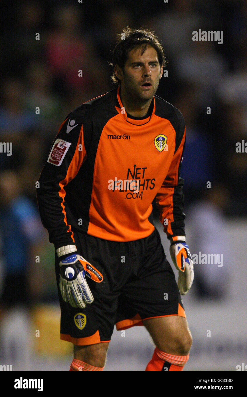 Leeds united goalkeeper shane higgs hi-res stock photography and images ...