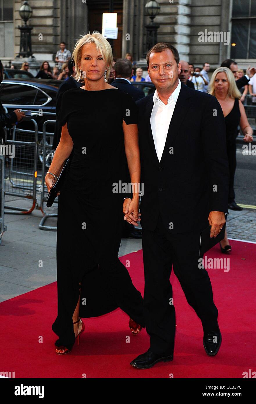 Matthew and Elizabeth Freud arriving for the 2009 GQ Men of the Year ...