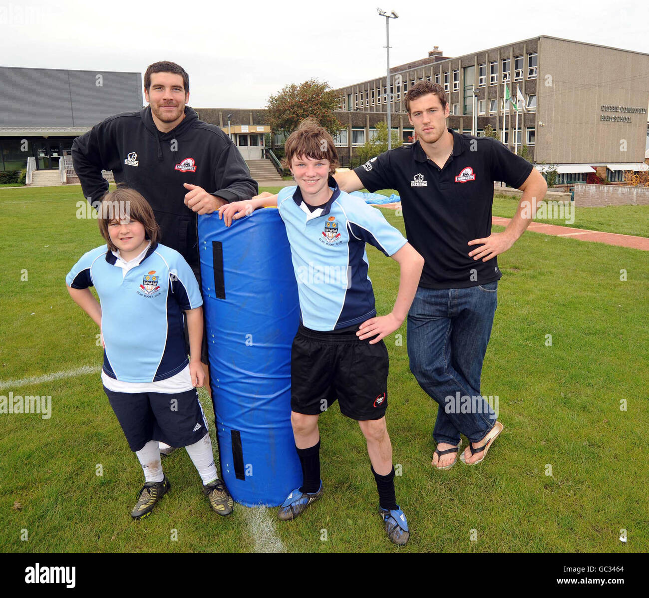 Rugby Union - Edinburgh Rugby Visit Currie High School - Edinburgh ...