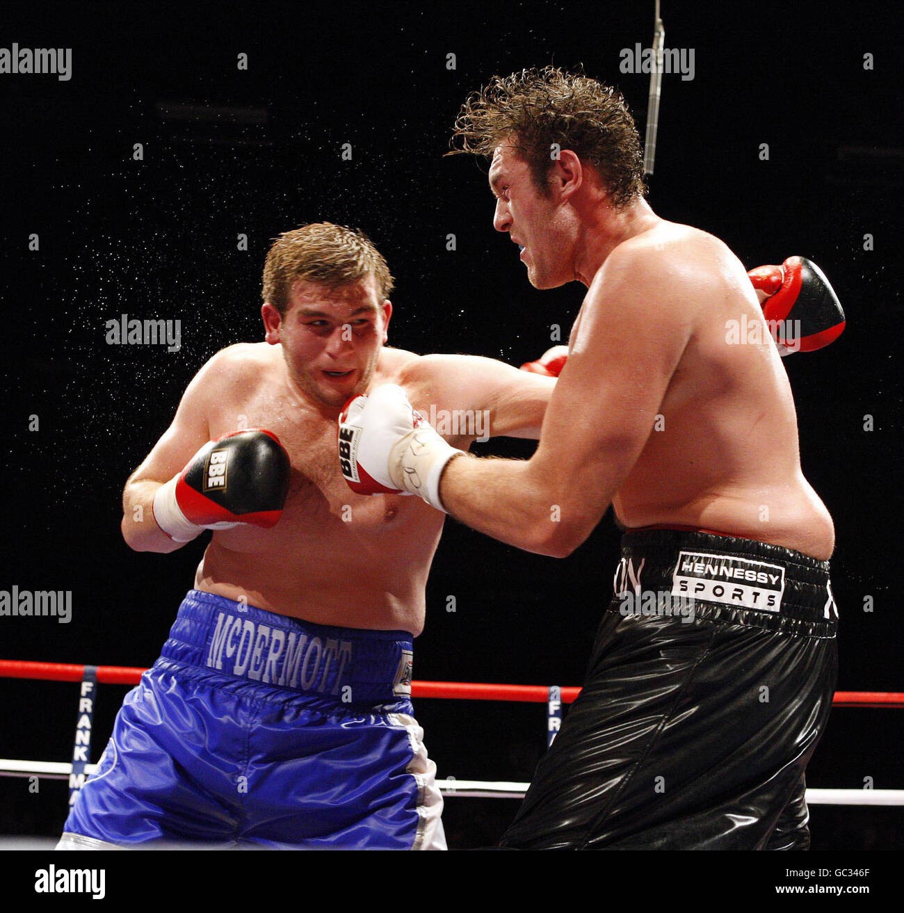 Boxing - English Heavyweight Title - John McDermott v Tyson Fury ...
