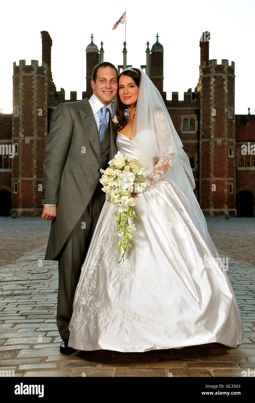 Lord Freddie Windsor and Sophie Winkleman wedding Stock Photo - Alamy