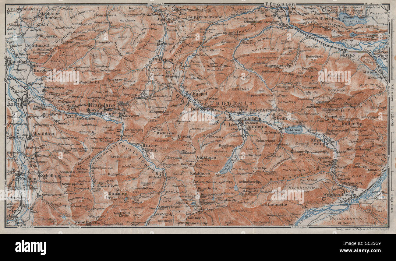 Map of austria 1923 hi-res stock photography and images - Alamy