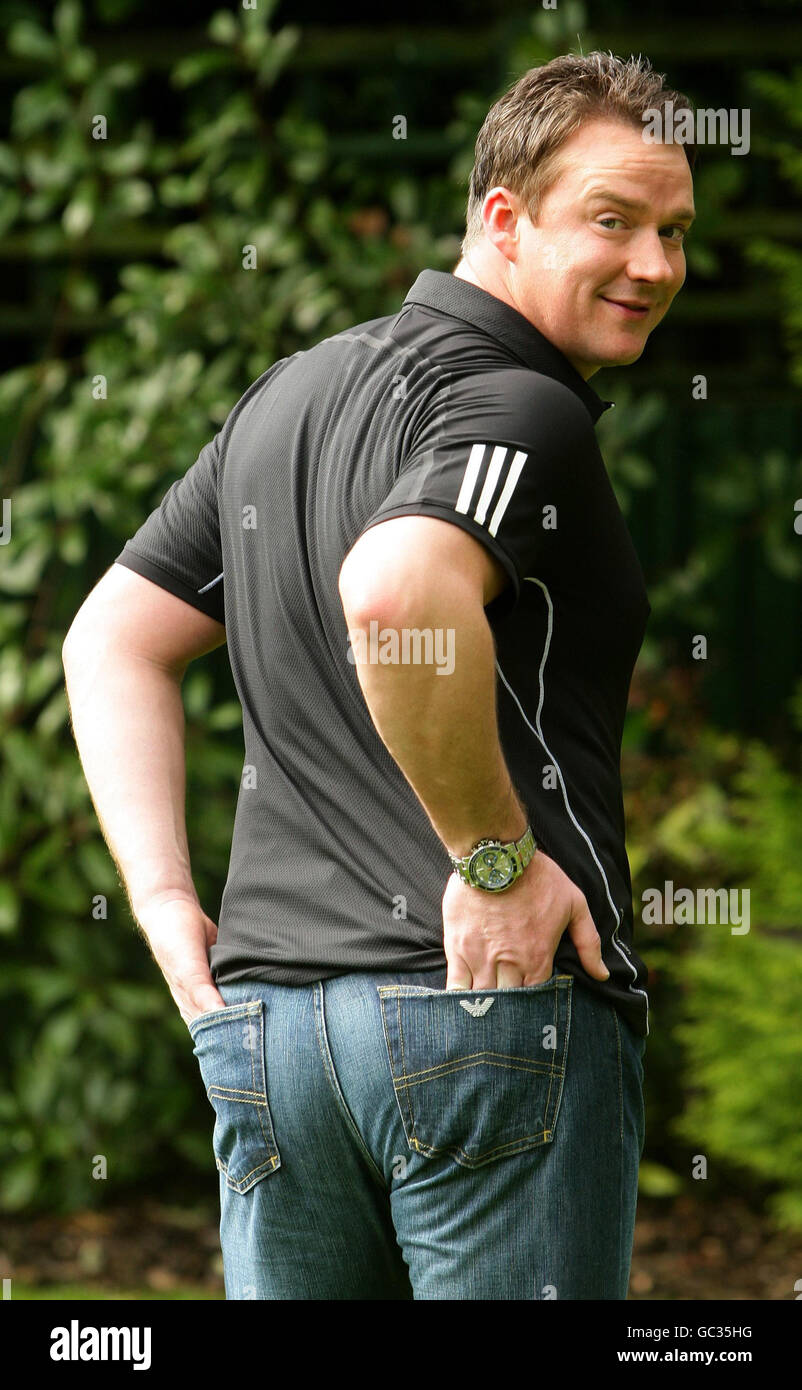 Opera singer Russell Watson at his home in Wilmslow, Cheshire, after he ...