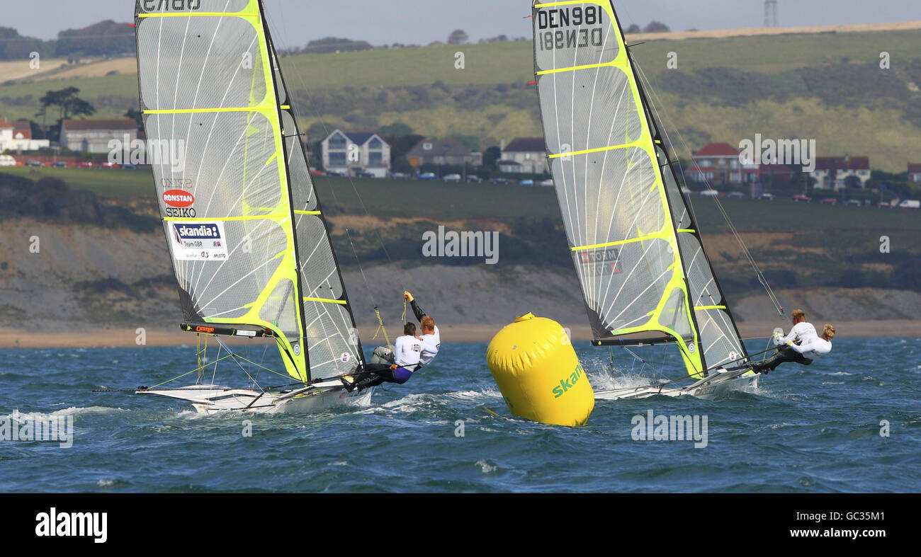 The British pairing of Paul Brotherton and Mark Asquith chase the ...