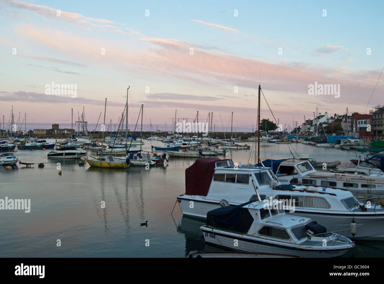 Jersey fishing boats hi-res stock photography and images - Alamy