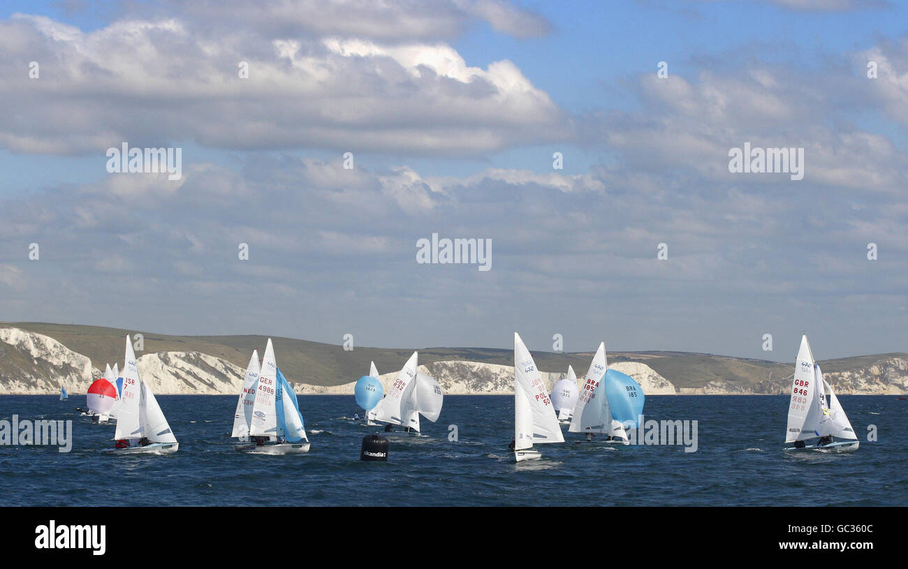 Yacht 470 sail boat hi-res stock photography and images - Alamy
