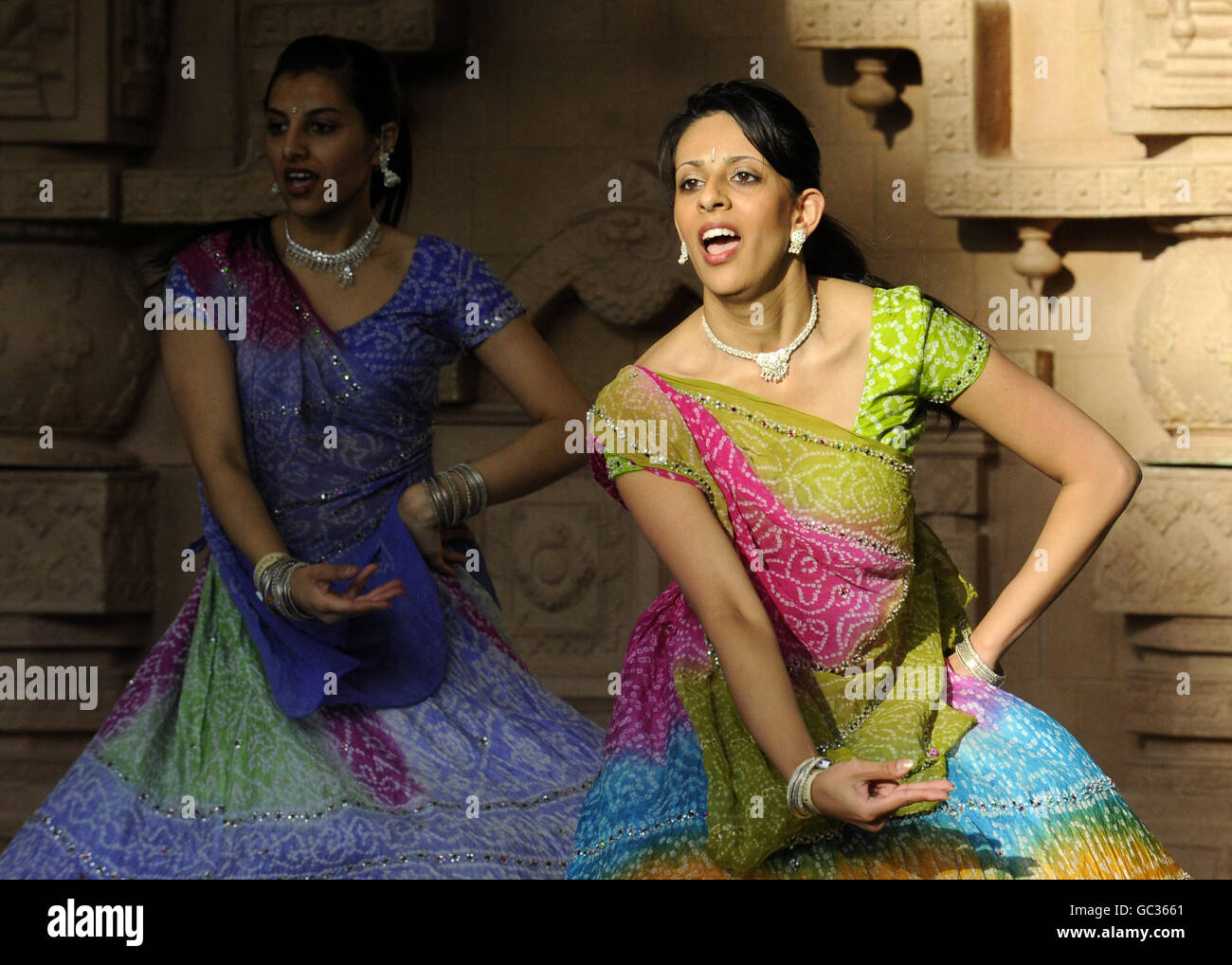 Dancers from dance group Desi Masti performs live on stage during the Village India & Experience ...