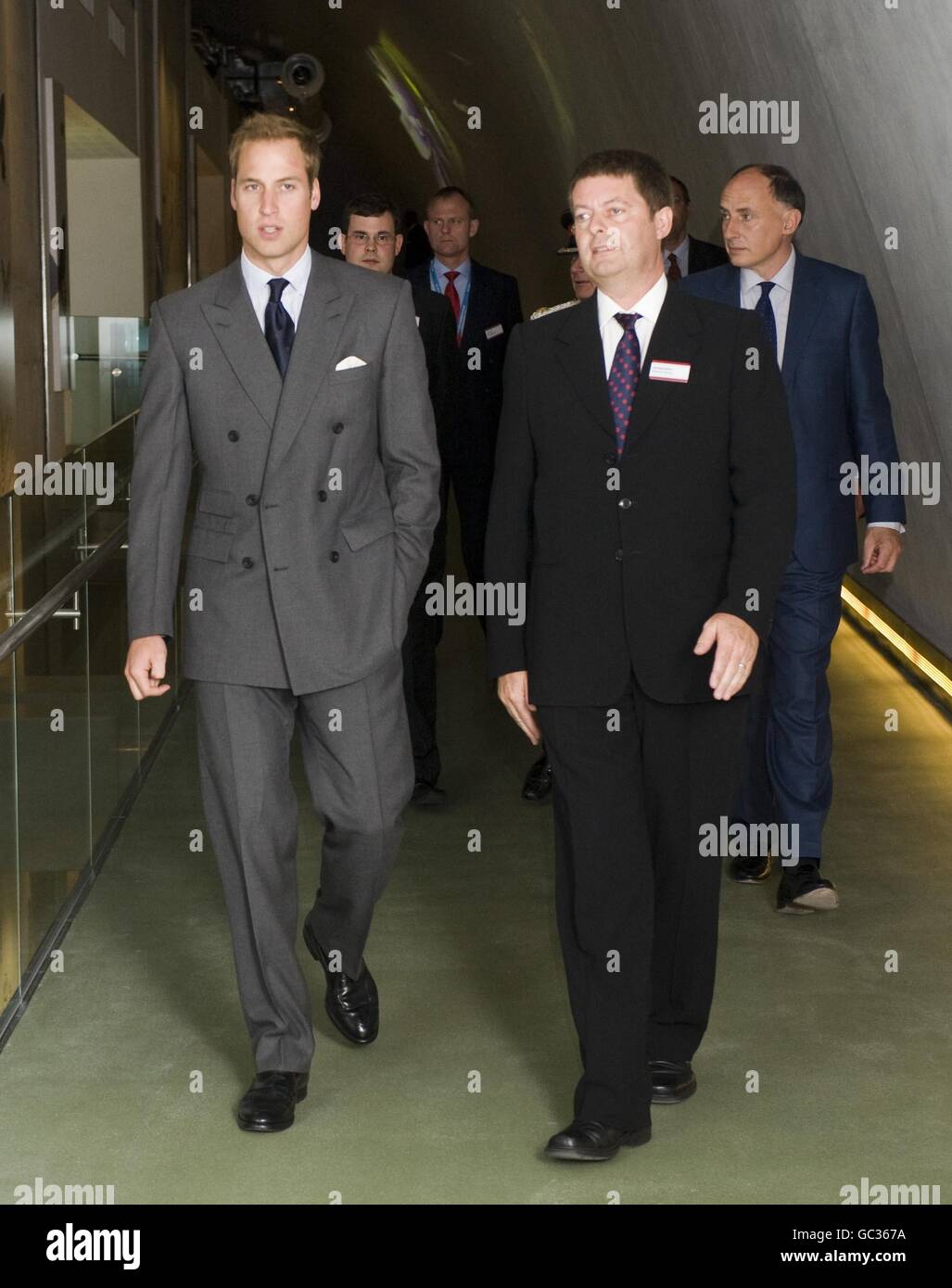Prince William opens Darwin Centre Stock Photo - Alamy