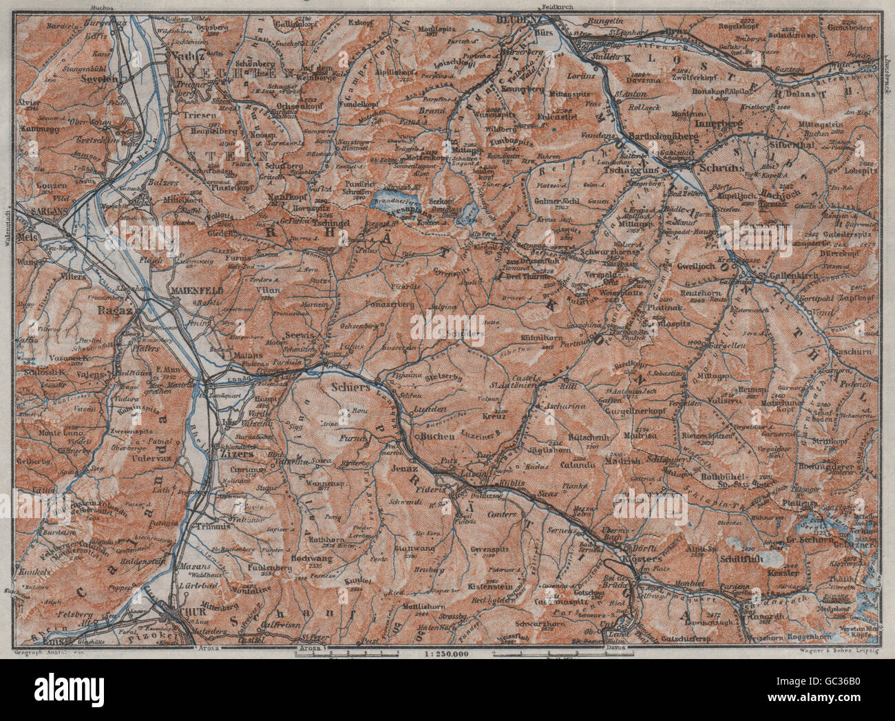 Map of austria 1923 hi-res stock photography and images - Alamy