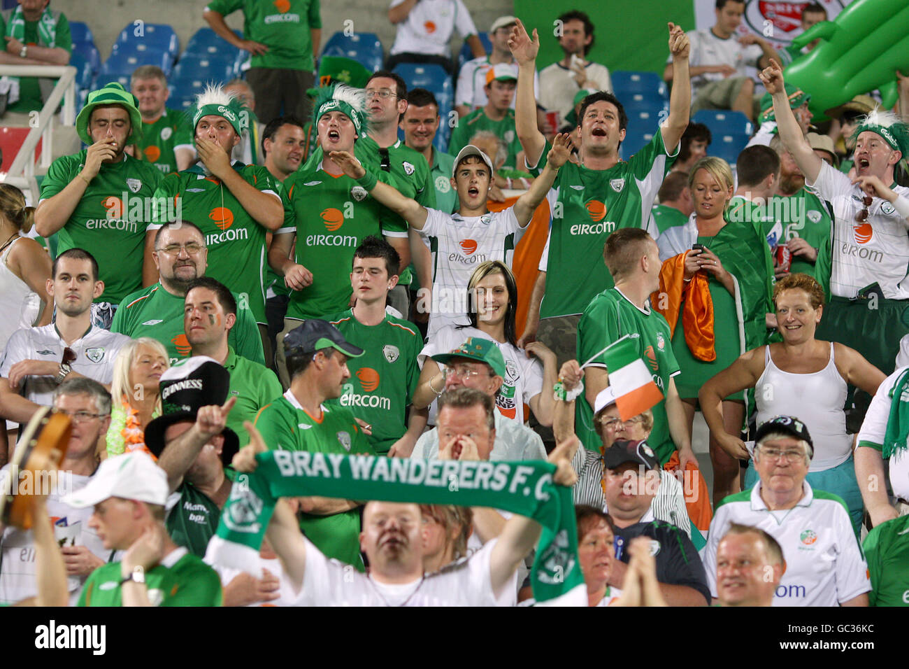 Cyprus football fans hi-res stock photography and images - Alamy