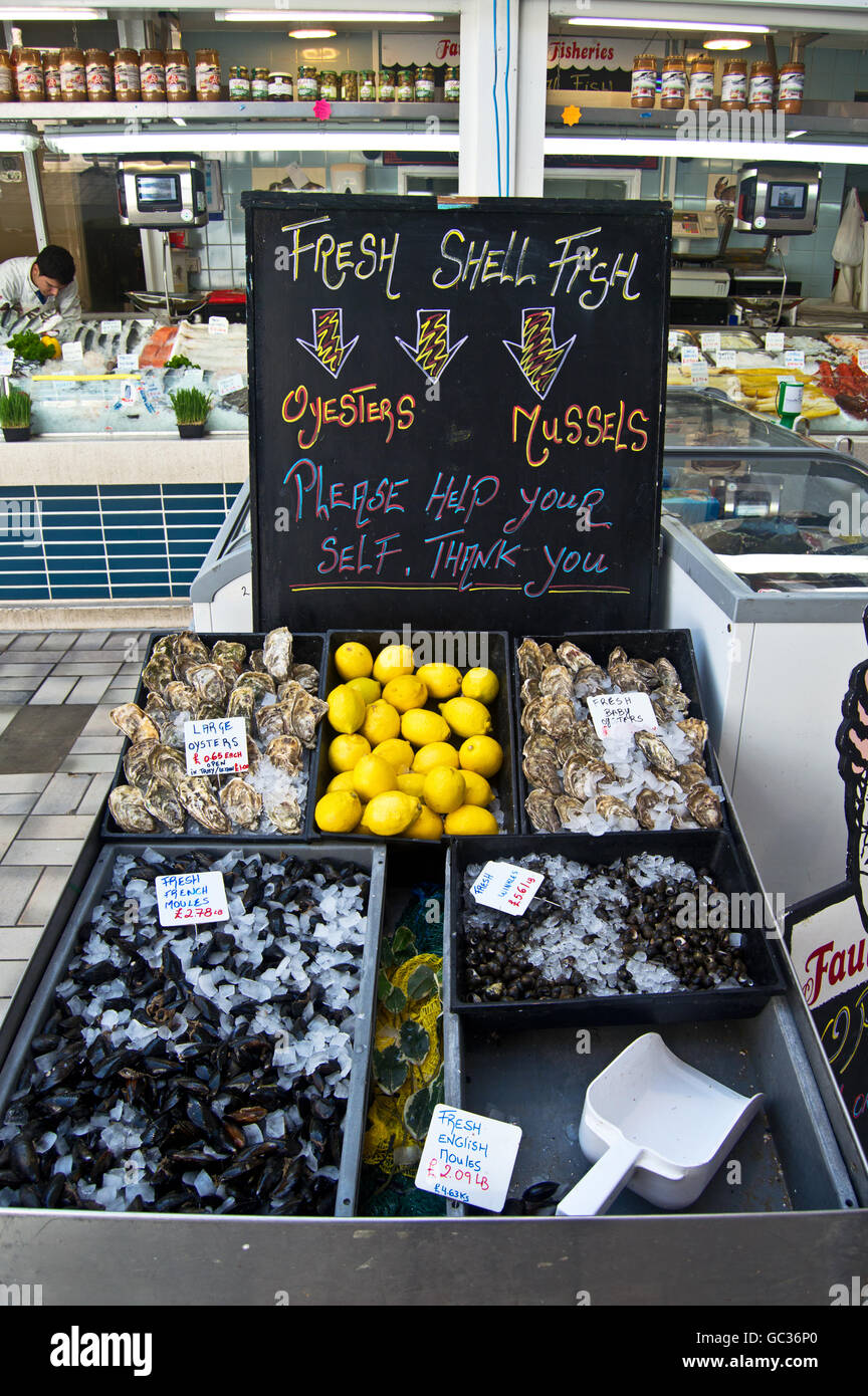 Victorian fish market hi-res stock photography and images - Alamy