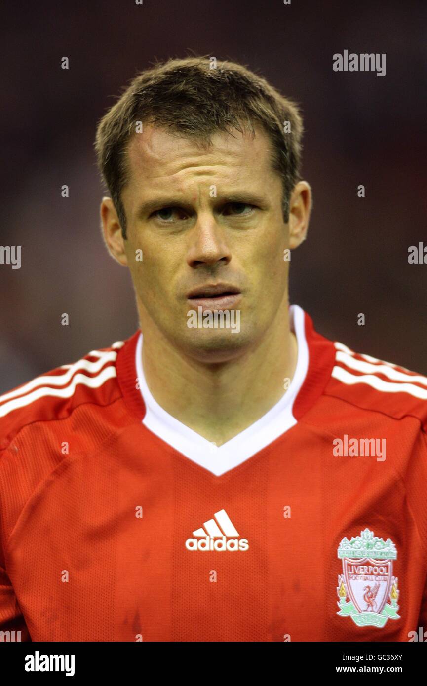 Jamie carragher champions league hi-res stock photography and images ...
