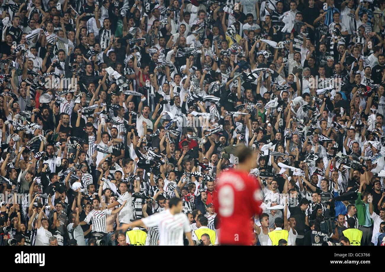 Besiktas fans in stands hi-res stock photography and images - Alamy