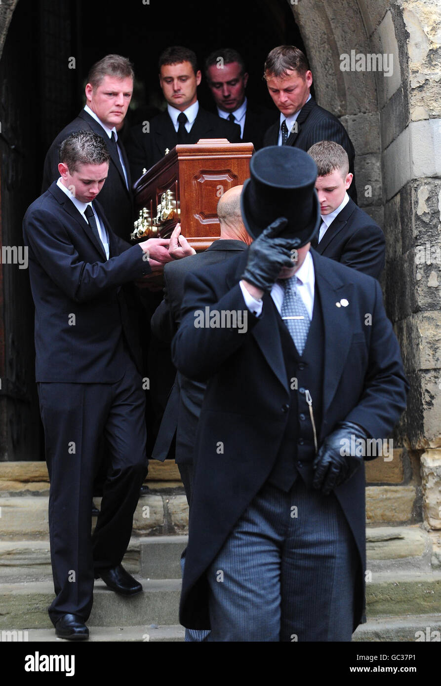 Jamie Kyne funeral Stock Photo - Alamy