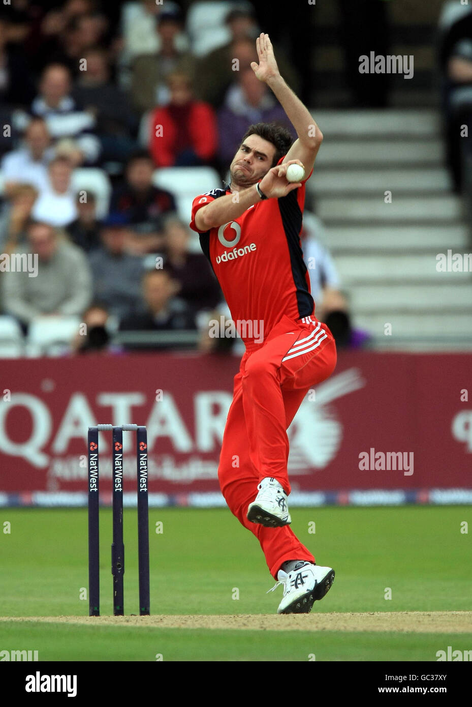 James Anderson Bowling Action Odi