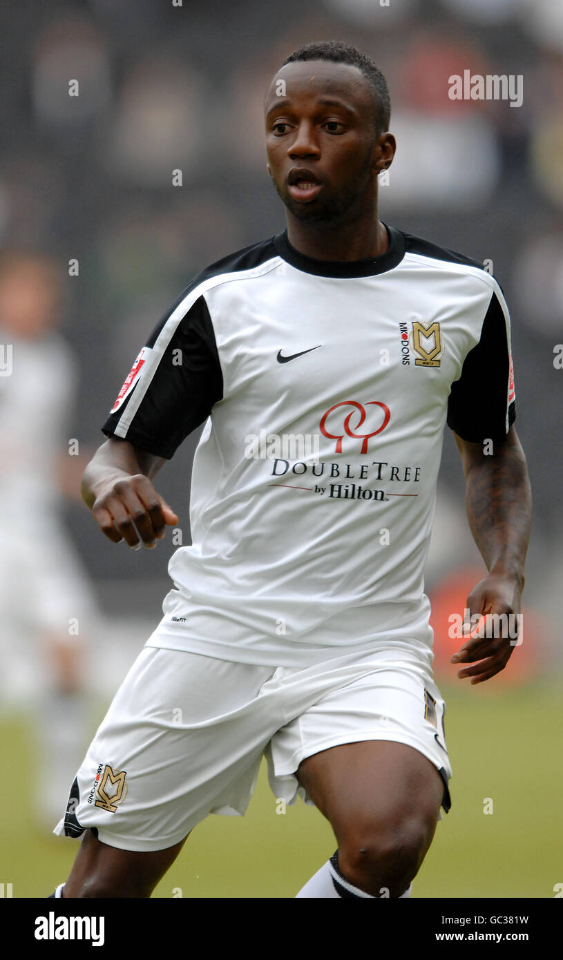 Football soccer mk dons mid length half ampics hi-res stock photography ...