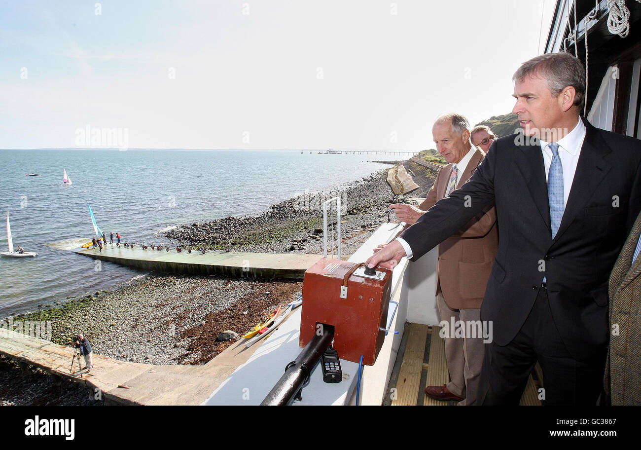 The Duke of York visits Ulster Stock Photo - Alamy