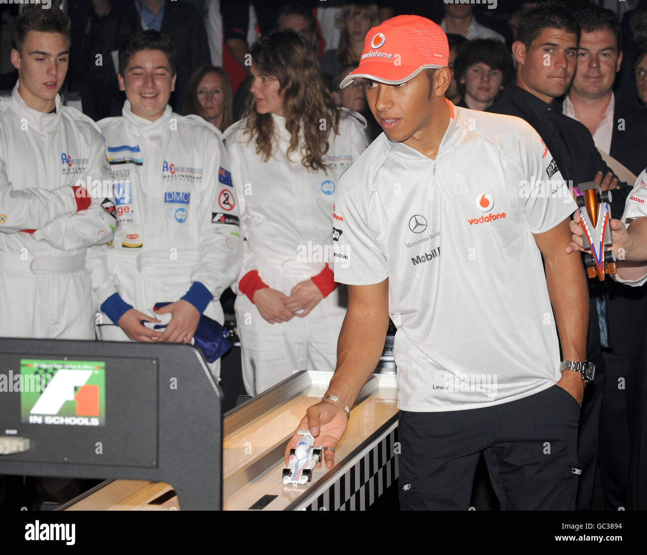 Formula One world champion Lewis Hamilton attending the finals day of ...
