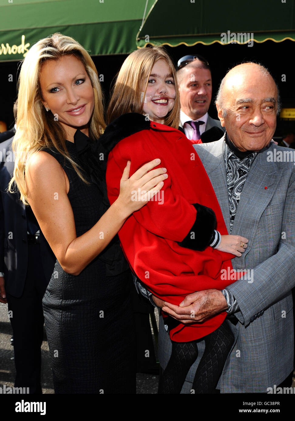 Harrods visit for birthday girl Kirsty Howard Stock Photo - Alamy