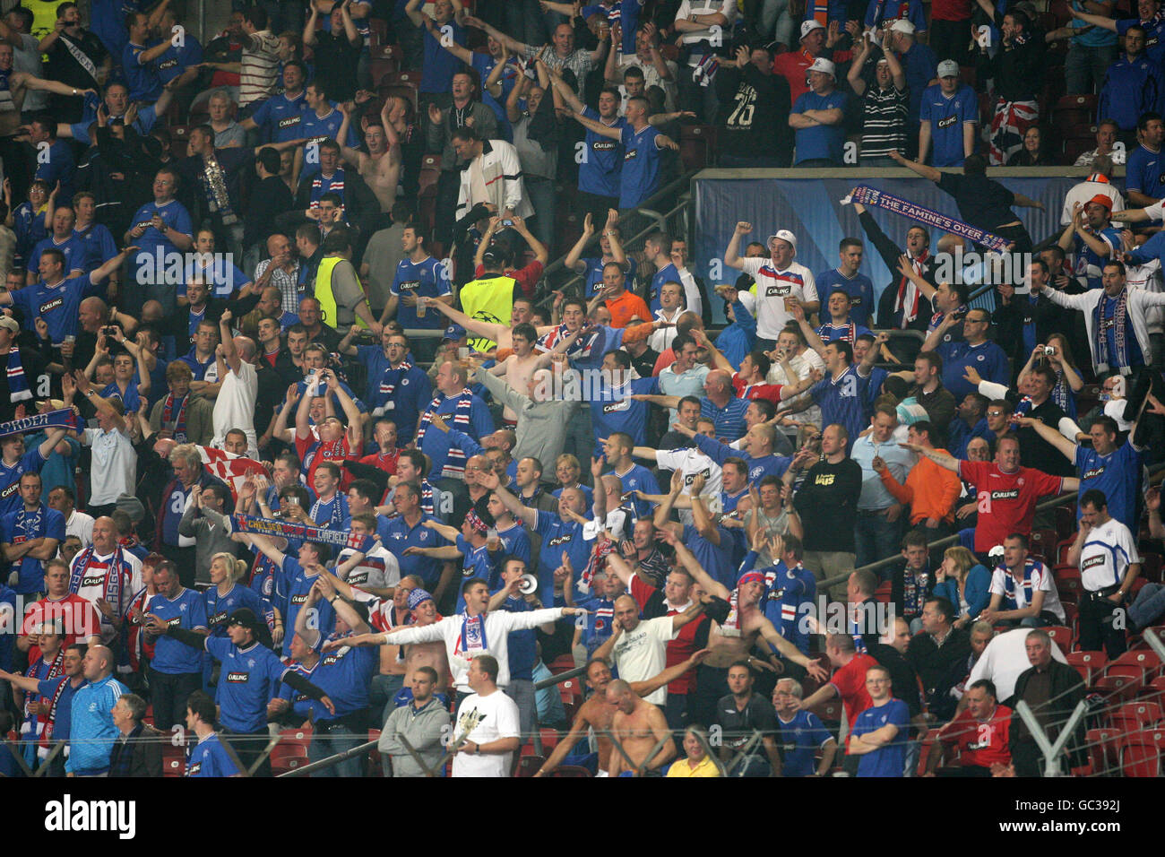 General view of the mercedes benz arena hi-res stock photography and ...