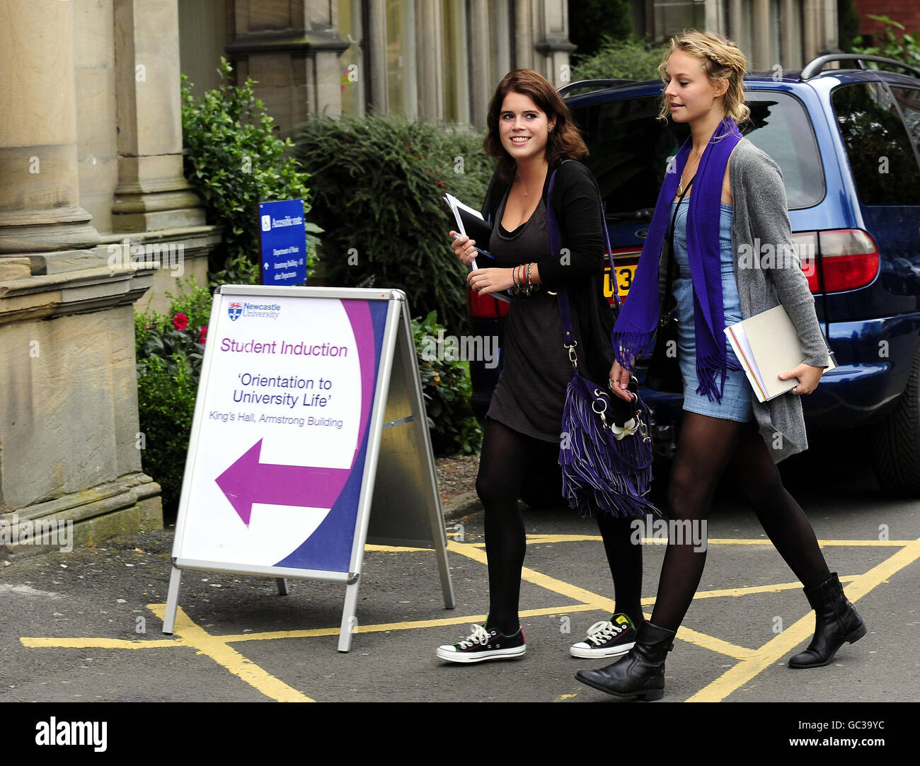 Princess Eugenie starts university Stock Photo - Alamy