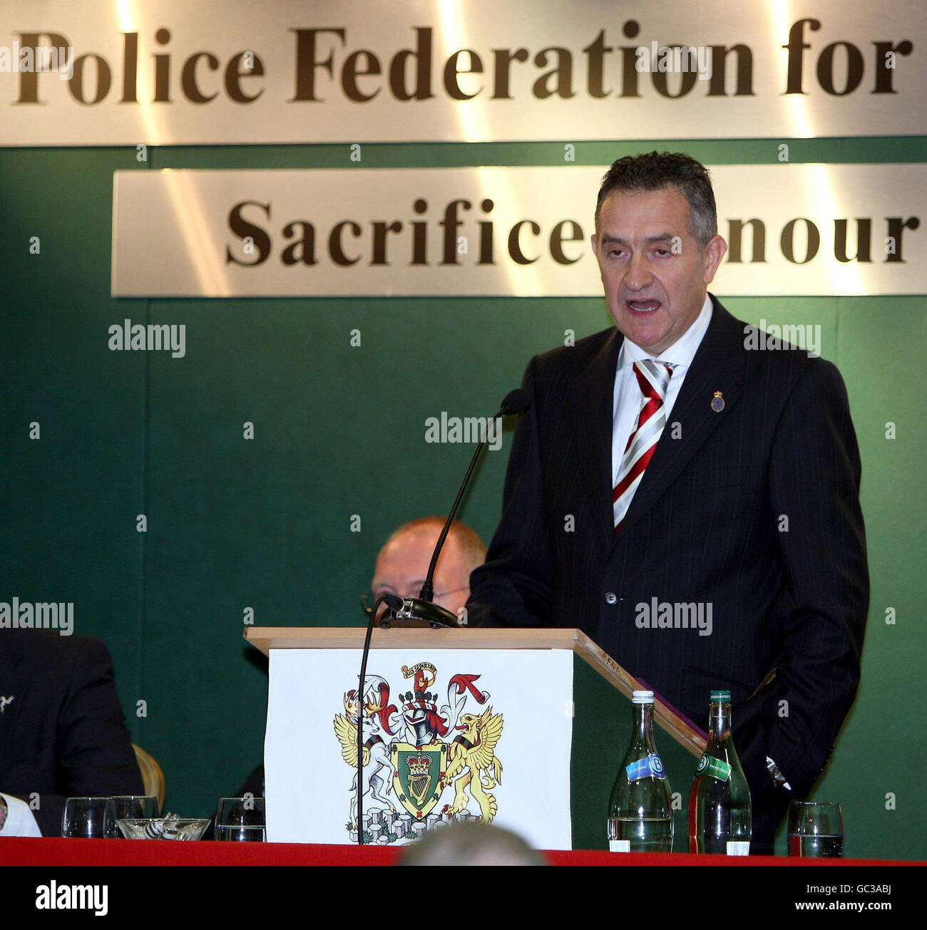 Terry spence chairman of the police federation for northern ireland hi ...