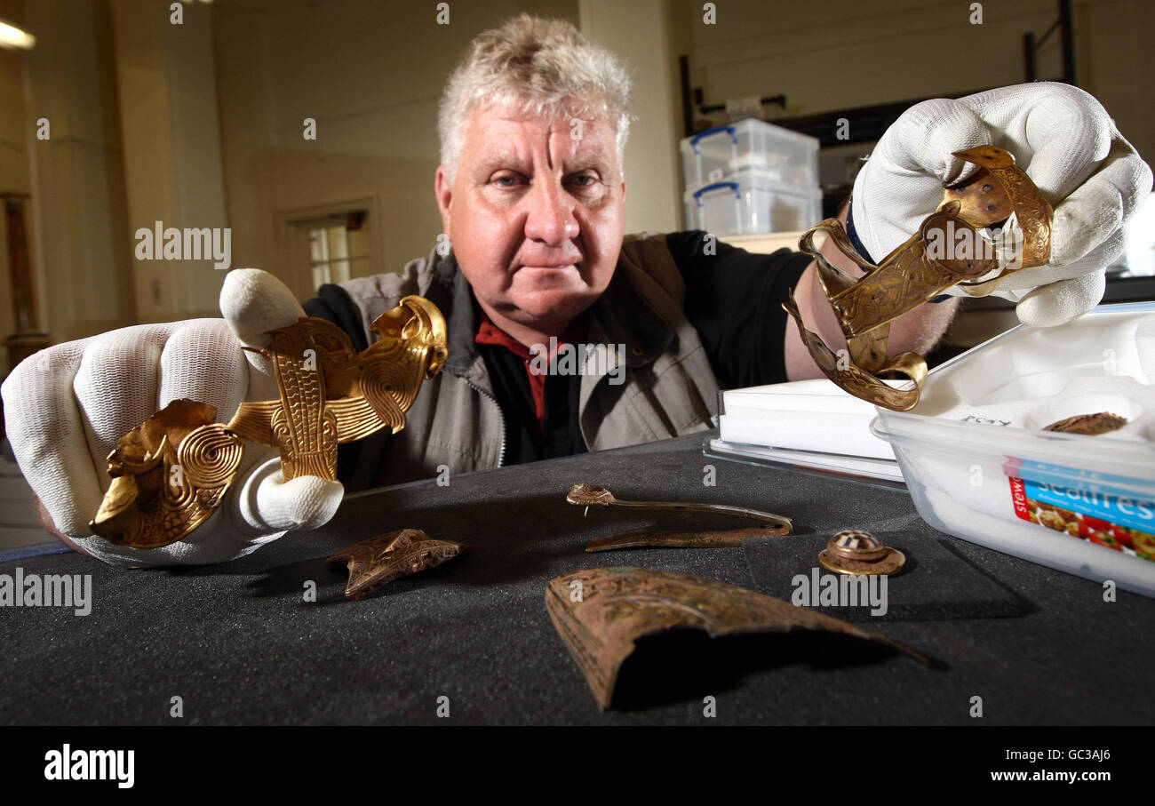 Terry herbert staffordshire hoard hi-res stock photography and images ...