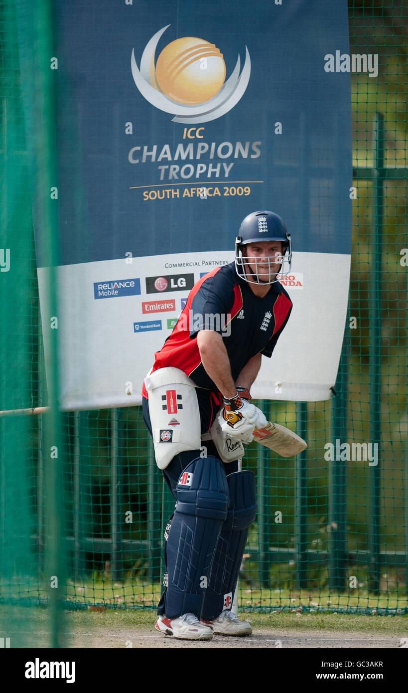 Cricket - England Nets Session - Wanderers Cricket Ground Stock Photo ...