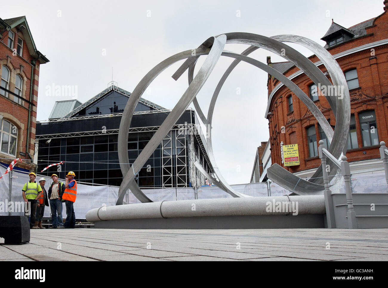 A new sculpture called Spirit of Belfast, by New York based artist Dan ...