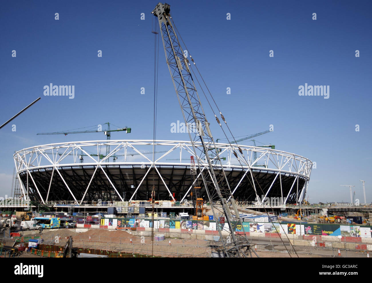 Olympics - View of Olympic Site. A view of the Olympic site in East ...
