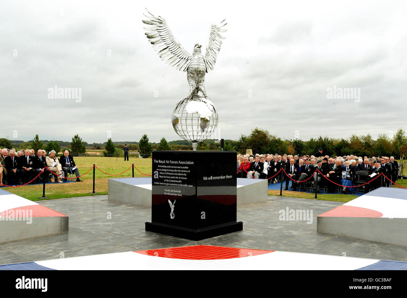 A general view of the first National Remembrance Garden in memory of ...