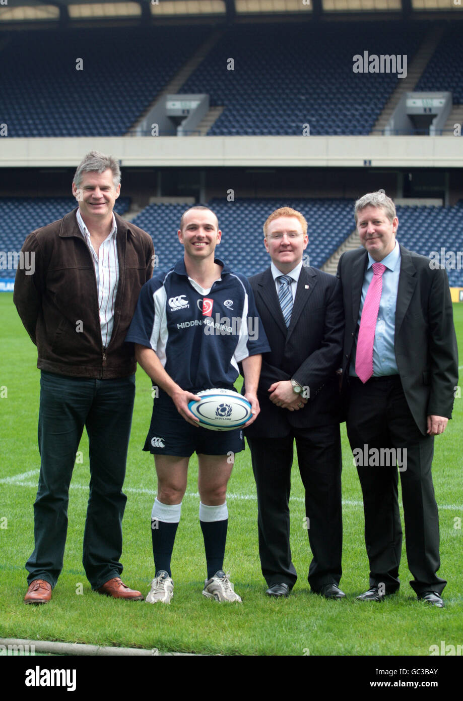 (left-right) John Beetie, Hamish Neish, Mark Coyle and Stuart Gitsham ...