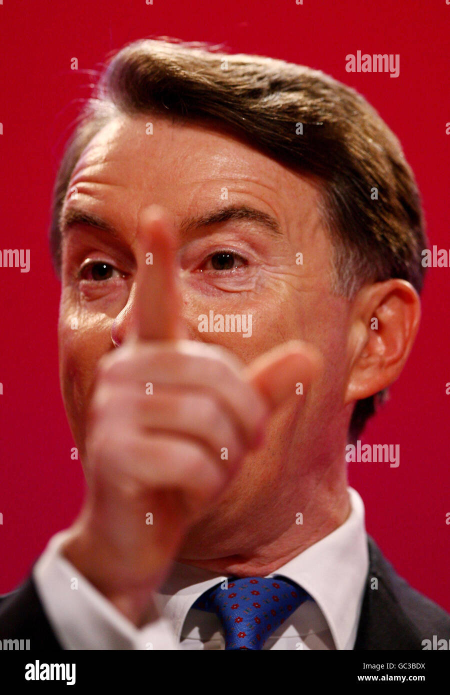 Politics head head shot peter mandelson hi-res stock photography and ...