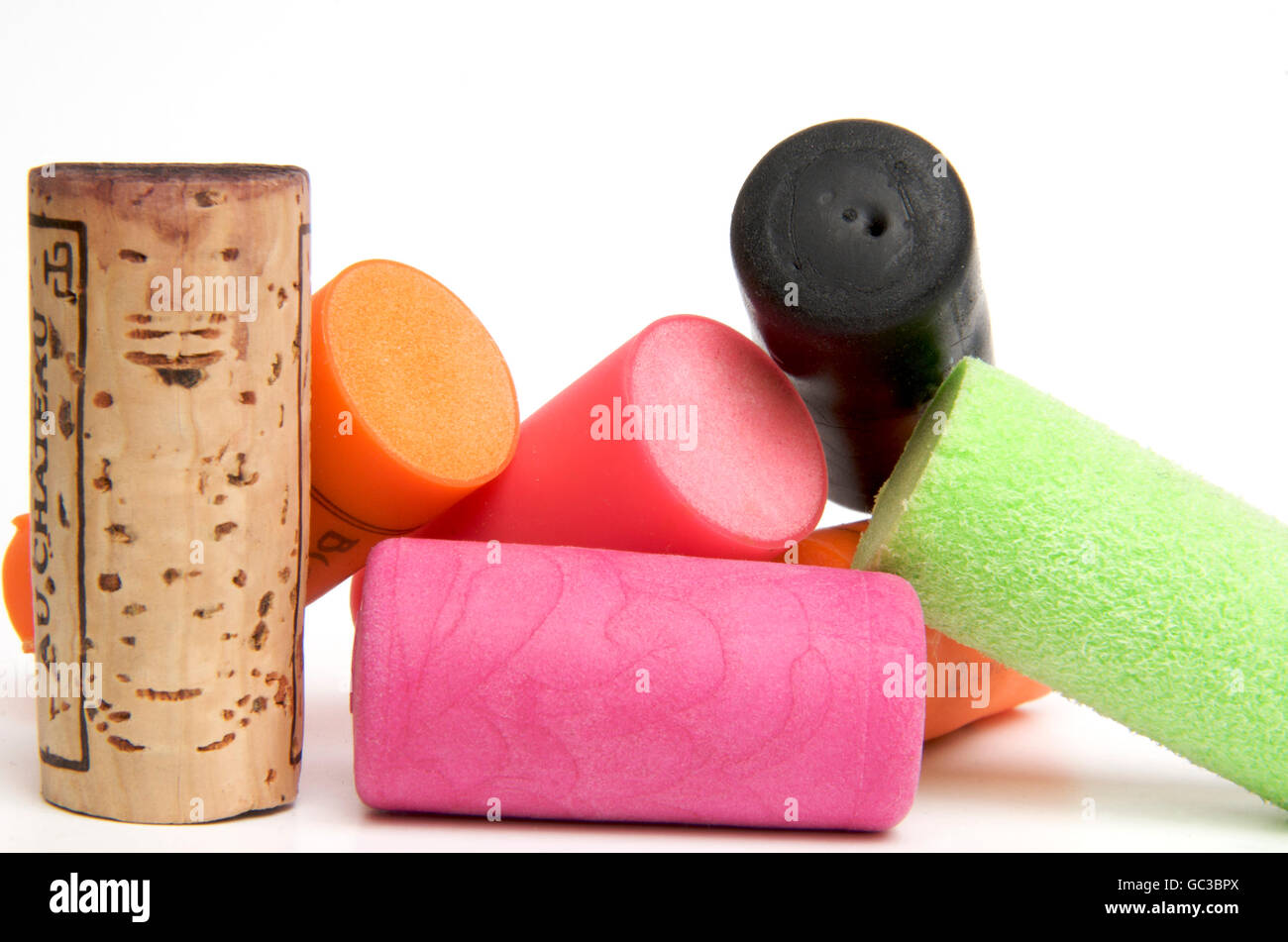 Plastic cork with rubber seal hi-res stock photography and images - Alamy