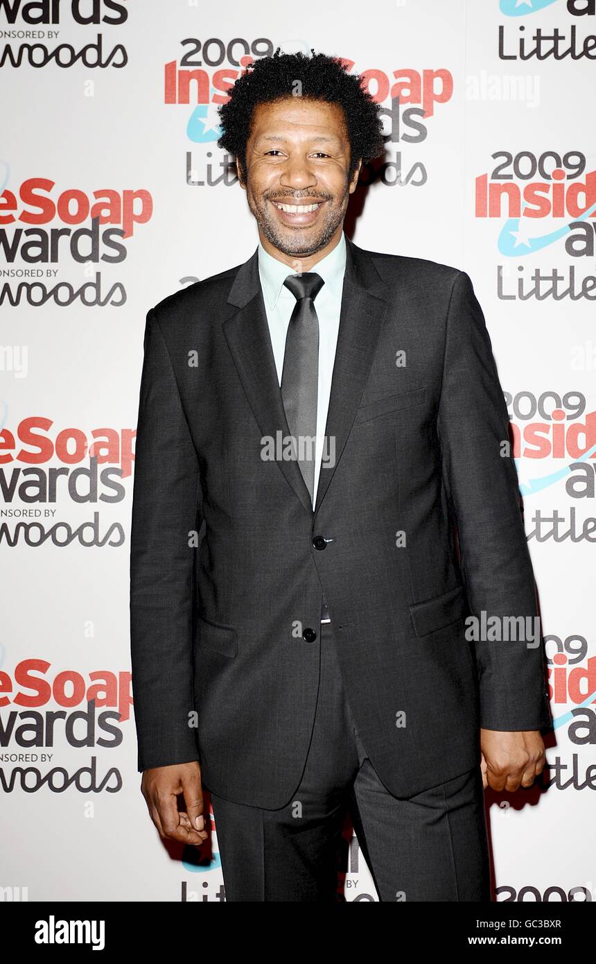 Inside Soap Awards - London. Brian Bovell arriving for the 2009 Inside ...