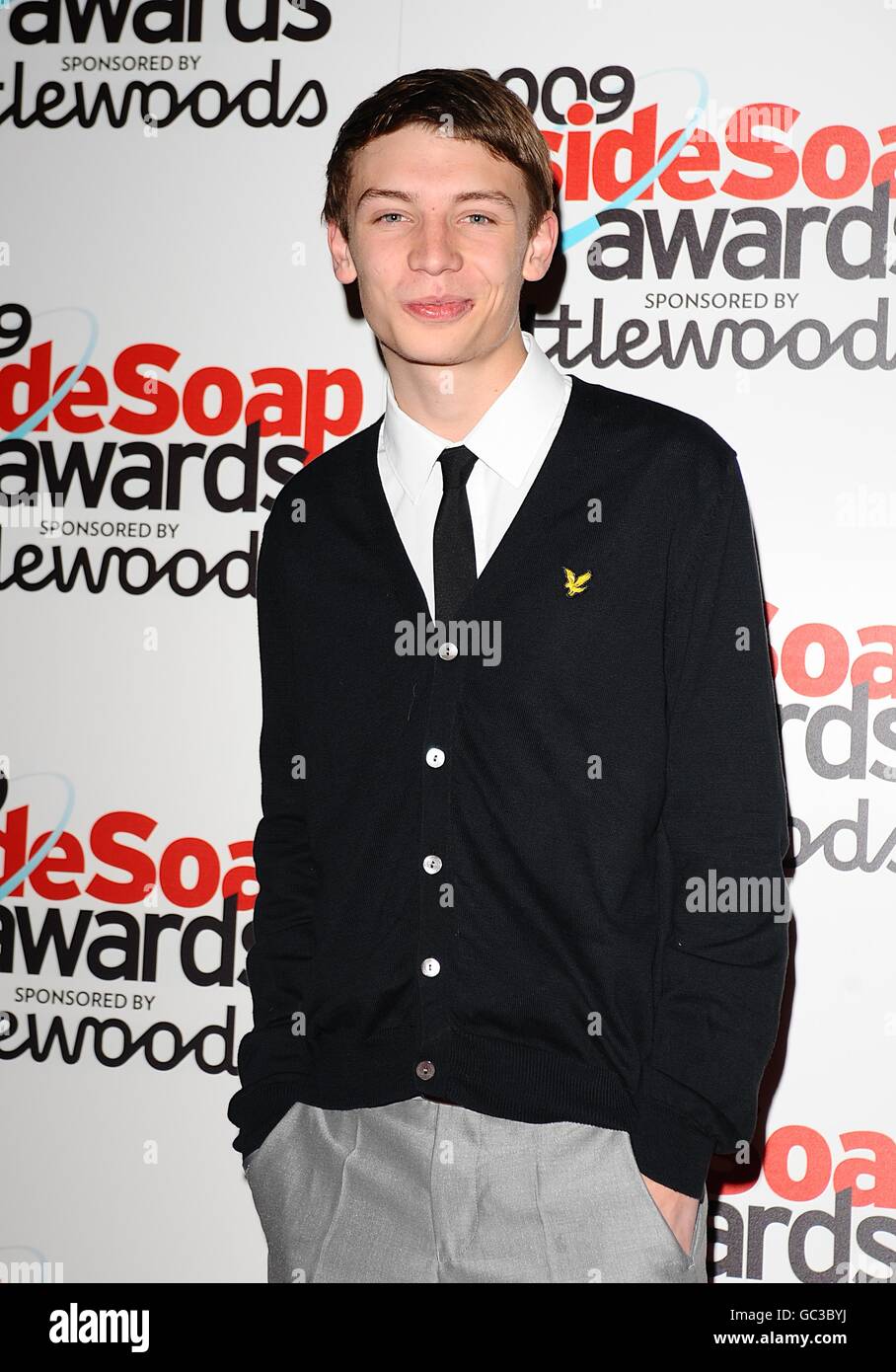 Charlie G Hawkins arriving for the 2009 Inside Soap Awards at Sketch ...